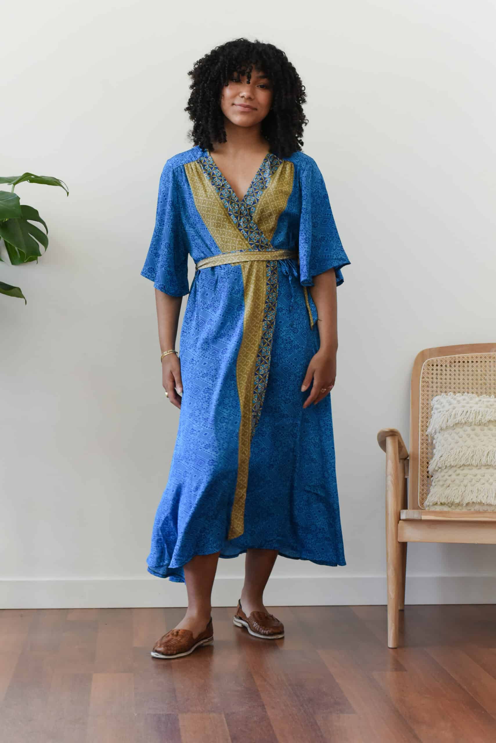 Silk Robe Dress #25 Size:S/M – Chai Fashions